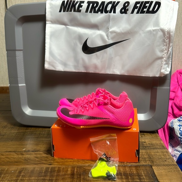 Nike | Shoes | Nike Zoom Rival Sprint Track And Field Shoes Pink New In ...